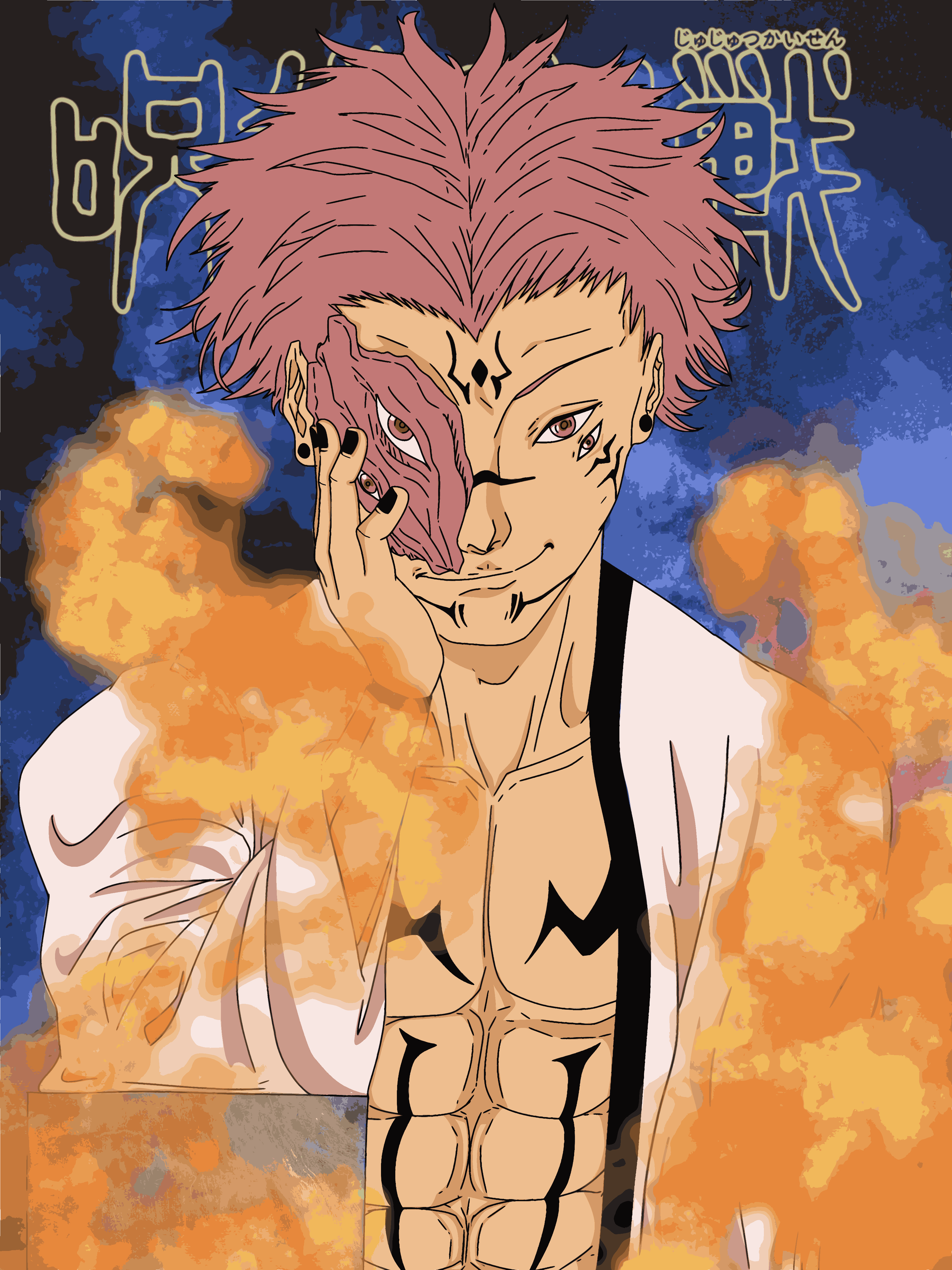 Sukuna - Jujutsu Kaisen | Domestika